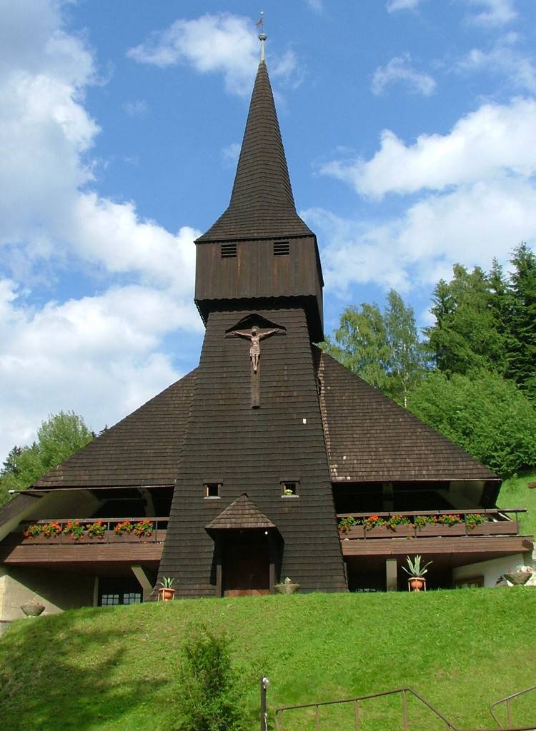 Drewniany kościół pw. Znalezienia Krzyża Świętego w Wiśle...