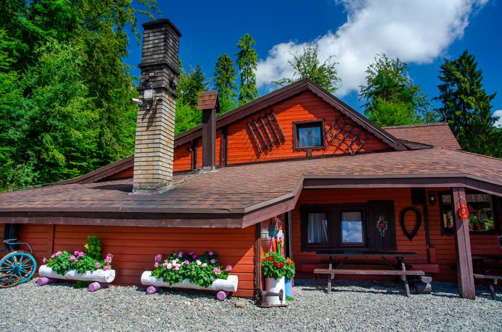 Szczyrk: Trasa do Chaty Wuja Toma - Śląskie. Informacja T...